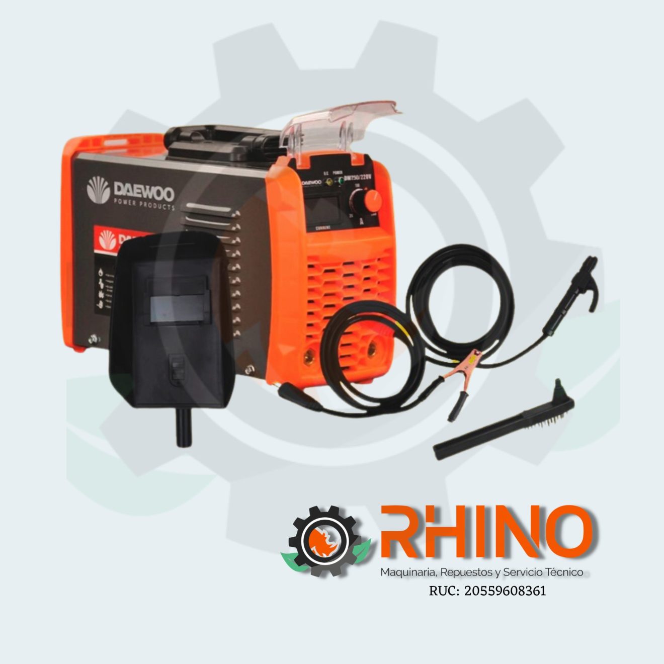 MAQUINA DE SOLDAR MMA DAEWOO – DW250 – Rhino Ingenieria