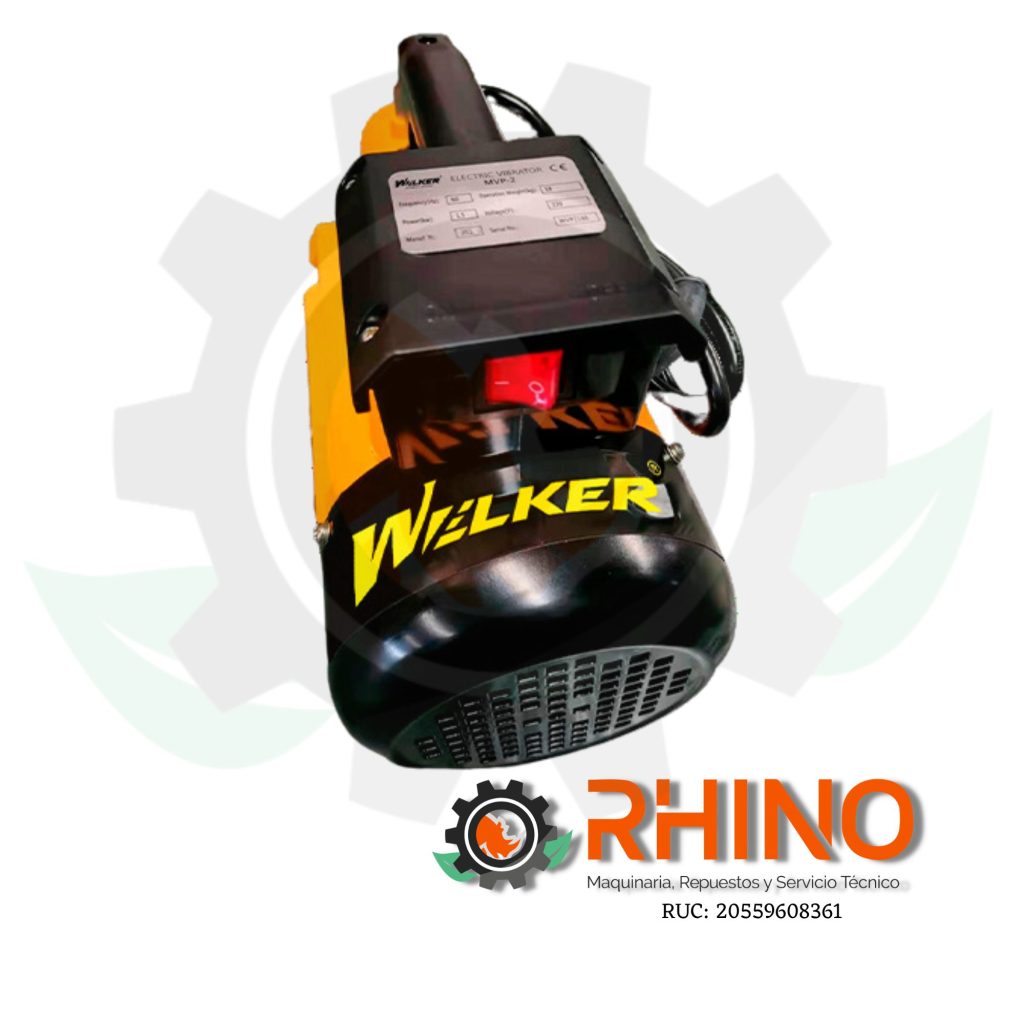 VIBRADORA DE CONCRETO ELÉCTRICO WELKER MVP-2 (Incluye manguera de 1 PLG) – Rhino Ingenieria