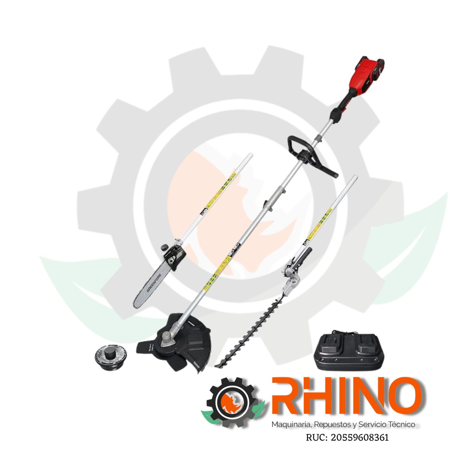 MOTOGUADAÑA MULTIFUNCIONAL A BATERIA FERTON – Rhino Ingenieria