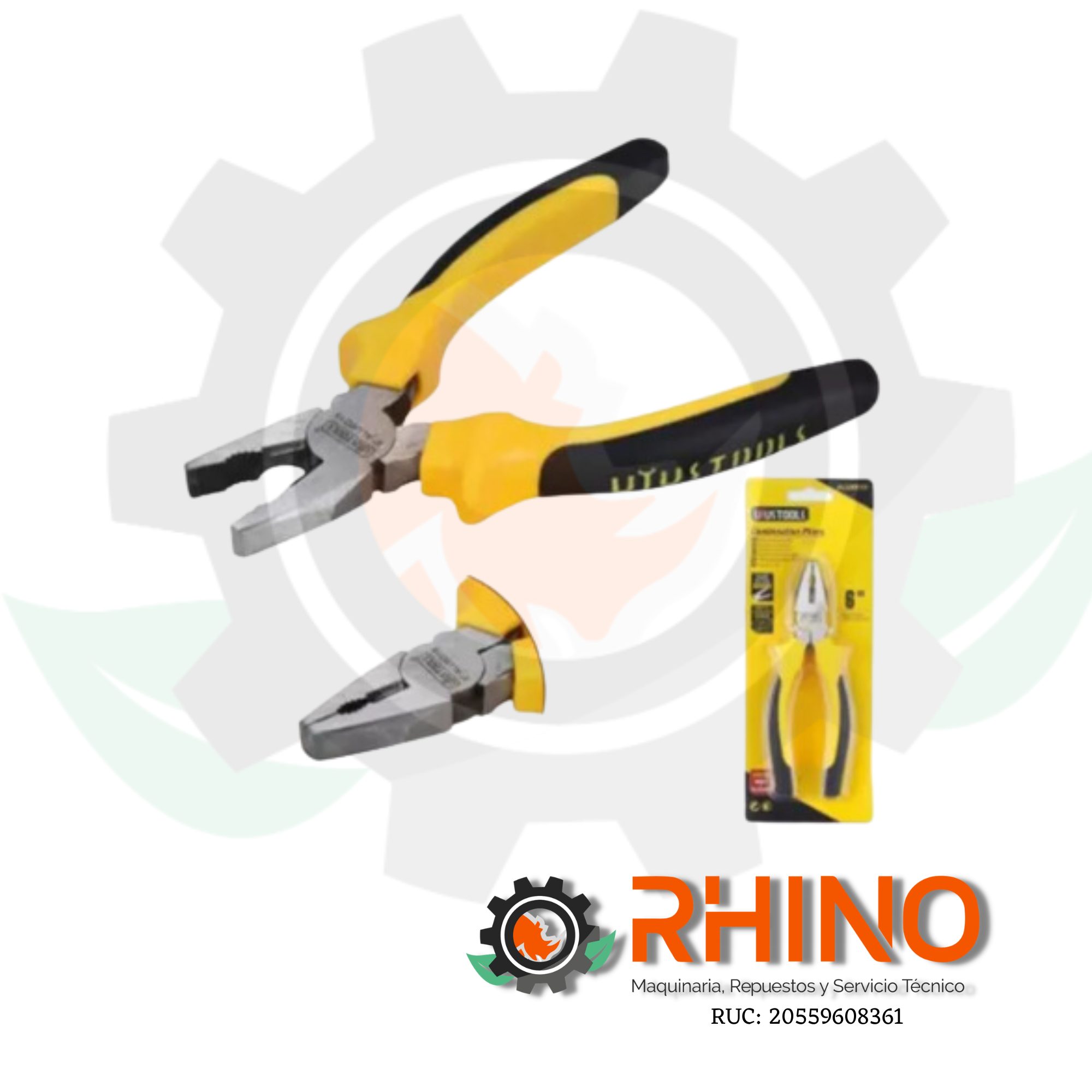 ALICATE UNIVERSAL 6″ No.D15 UYUSTOOLS – Rhino Ingenieria ALICATE UNIVERSAL 6″ No.D15 UYUSTOOLS – Rhino Ingenieria