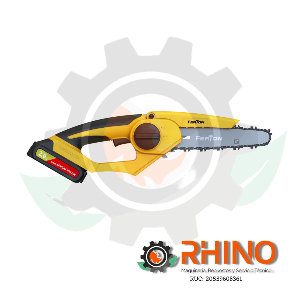 SIERRA INALÁMBRICA BRUSHLESS 20V/2.0AHX2 8“ FERTON MTSR8 – Rhino Ingenieria